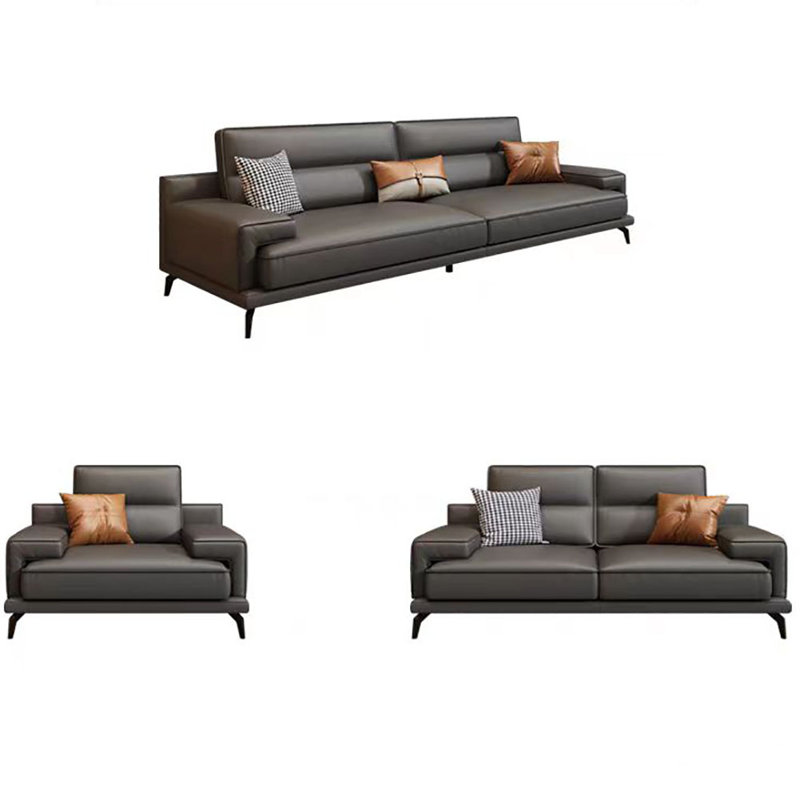 Italian style simple modern casual office sofa set